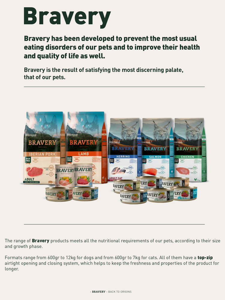 AllAboutUs – Bravery Pet Food